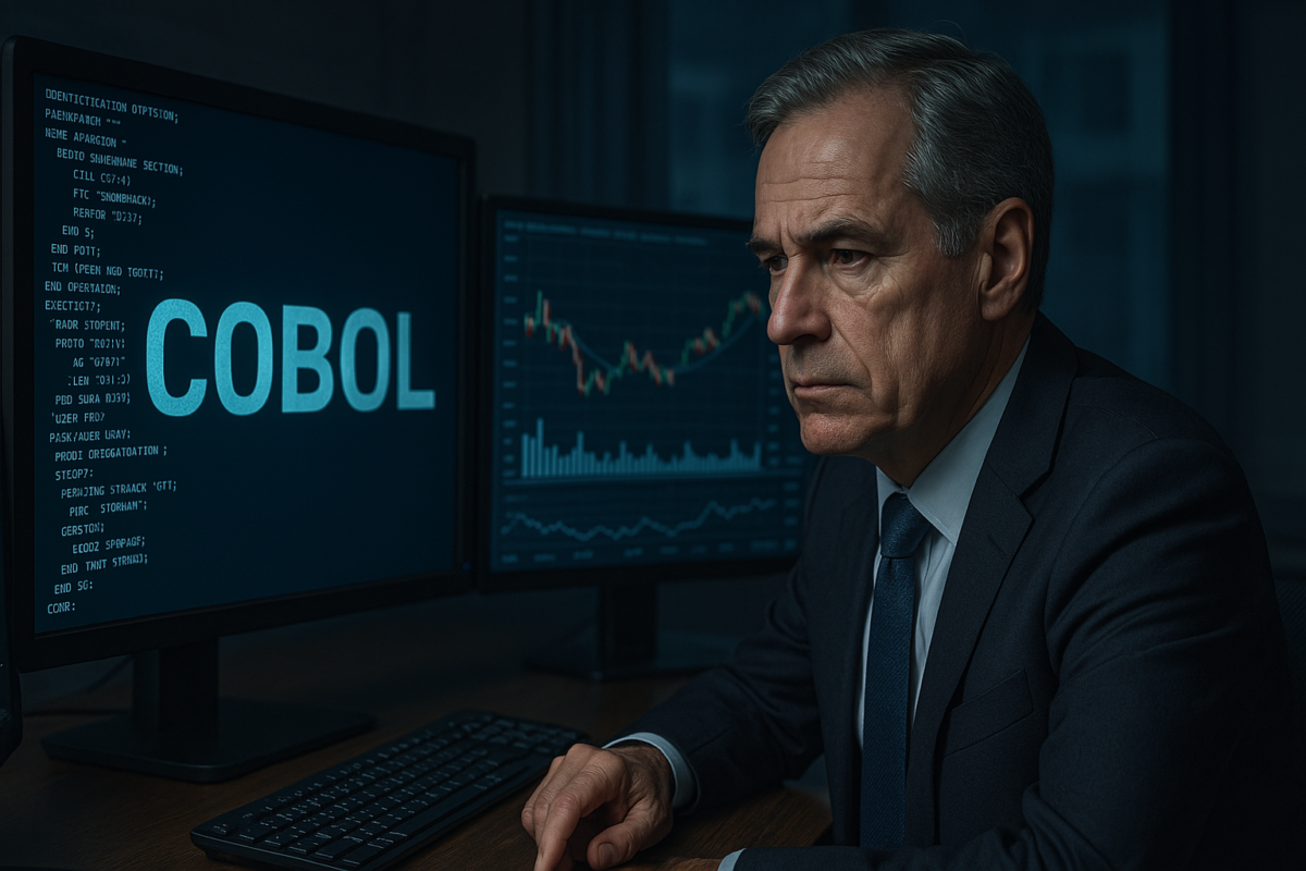 なぜ金融業界では未だにCOBOLが使われ続けるのか？理由と課題 | サクッと解説